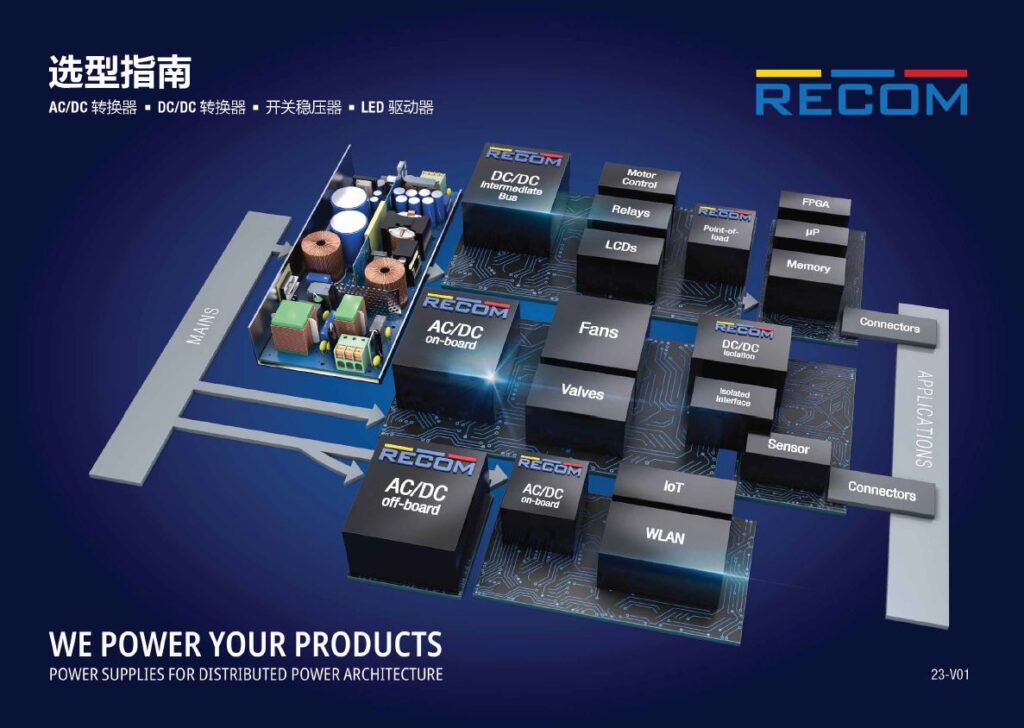 定制电源 - RECOM