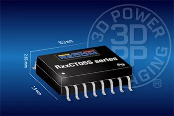 高达140°C SMT IC 封装的医规稳压型DC/DC转换器 - RECOM